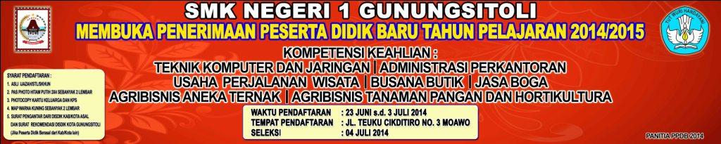 Spanduk ppdb – SMK NEGERI 1 GUNUNGSITOLI
